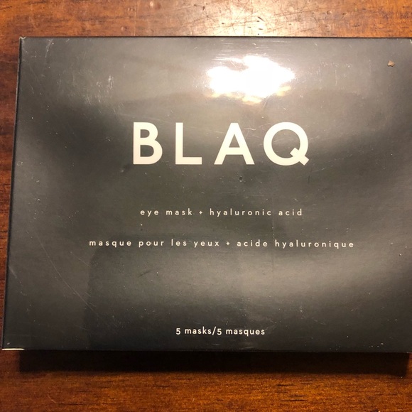 Blaq | Makeup | Blaq Hydrogel Eye Mask With Hyaluronic Acid Nwt | Poshmark